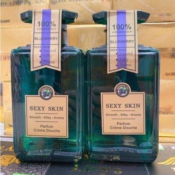 Bath & Body | Sexy Skin Blueberry Essence Oil Parfum Shower Gel Thailand 60ml | Poshmark